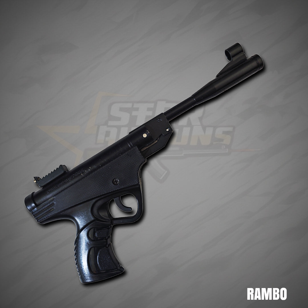 Rambo Air Pistol – .177 Caliber (Made in India) – STAR AIR GUNS